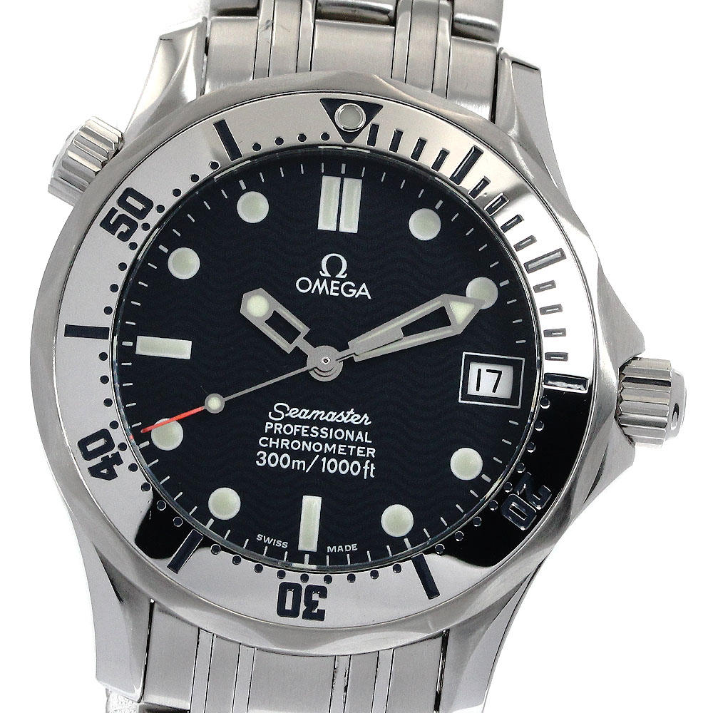 【楽天市場】オメガ OMEGA 2552.80 シーマスター ダイバー 300M デイト 自動巻き ボーイズ 良品 _882677【中古 ...