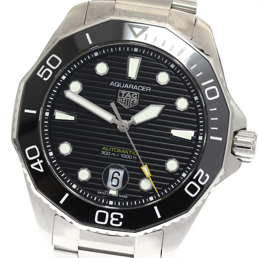 【楽天市場】タグホイヤー TAG HEUER WBP201A.FT6197 アクアレーサー プロフェッショナル300 デイト 自動巻き メンズ 箱・保証書付き_889223【中古】：CLOSER