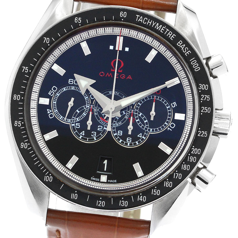 【楽天市場】オメガ OMEGA 321.33.44.52.01.001 スピードマスター オリンピックコレクション 5カウンター 自動巻き ...
