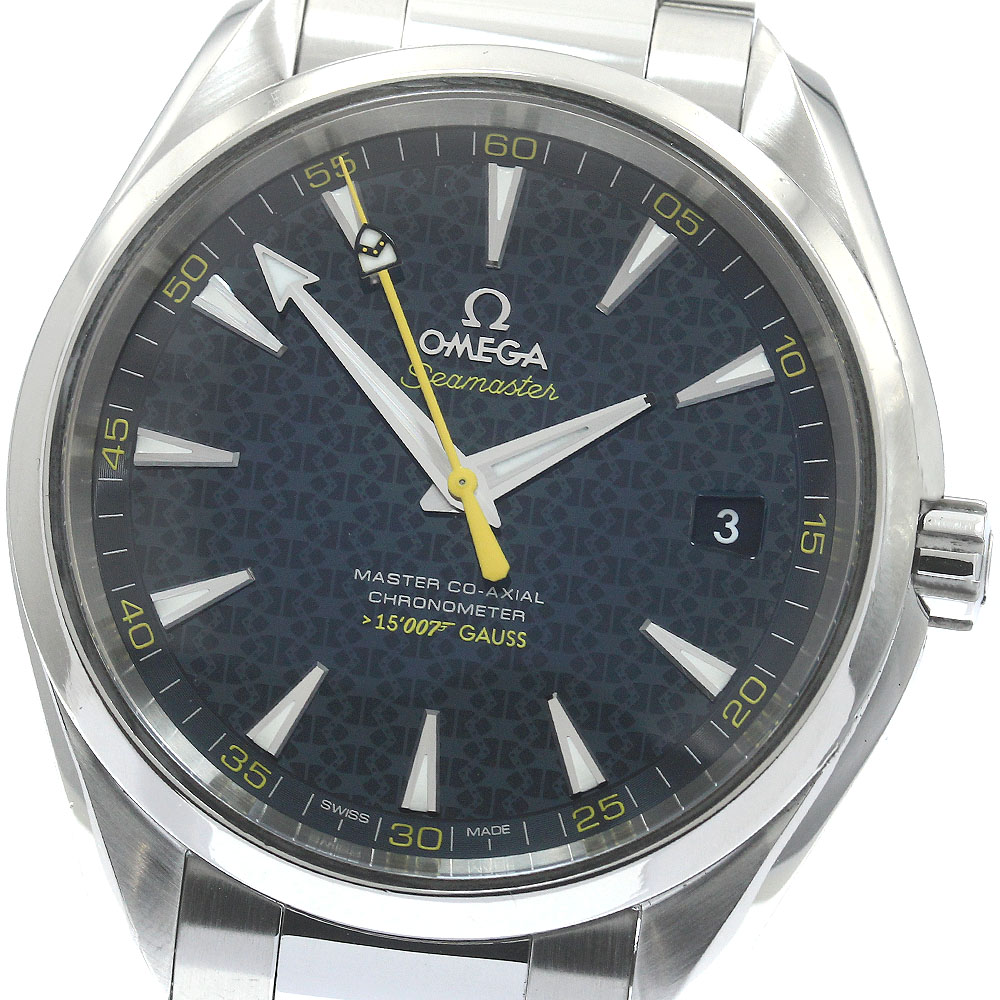 【楽天市場】オメガ OMEGA 231.10.42.21.03.004 シーマスター アクアテラ ジェームズ・ボンド007 リミテッド 自動 ...