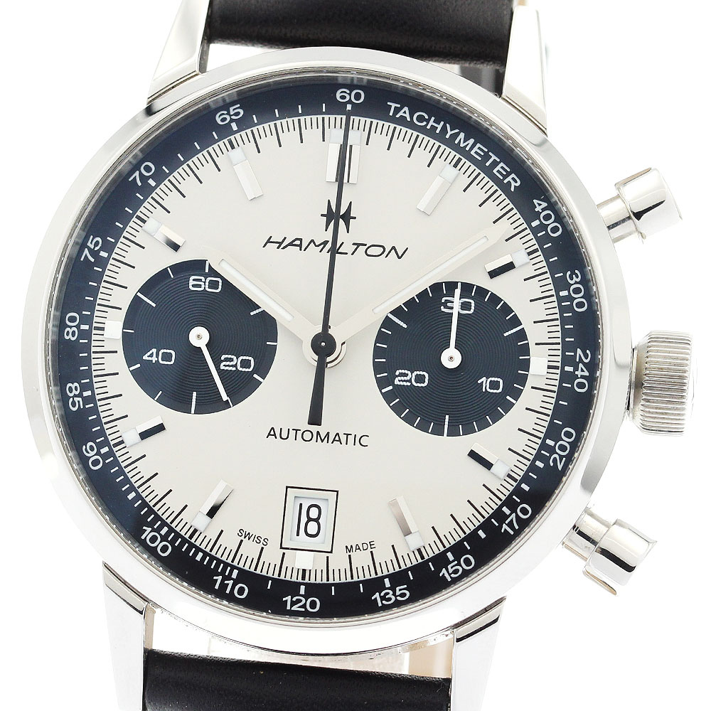 【楽天市場】ハミルトン HAMILTON H384160 イントラマティック クロノグラフ デイト メンズ 美品 _888405【中古】：CLOSER