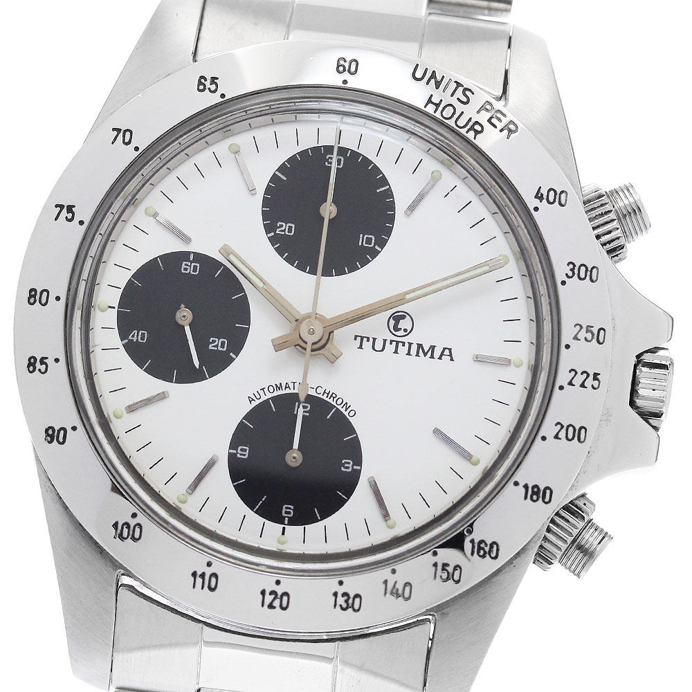 【楽天市場】チュチマ TUTIMA 793 バルジュー7750 クロノグラフ 自動巻き メンズ _878278【中古】：CLOSER