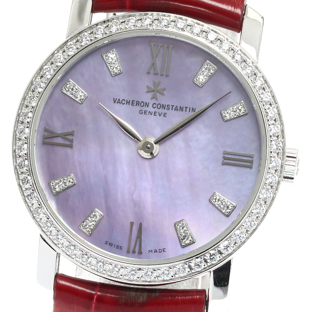 【楽天市場】ヴァシュロン・コンスタンタン VACHERON CONSTANTIN 25562 トラディショナル K18WG インデックスダイヤ ...