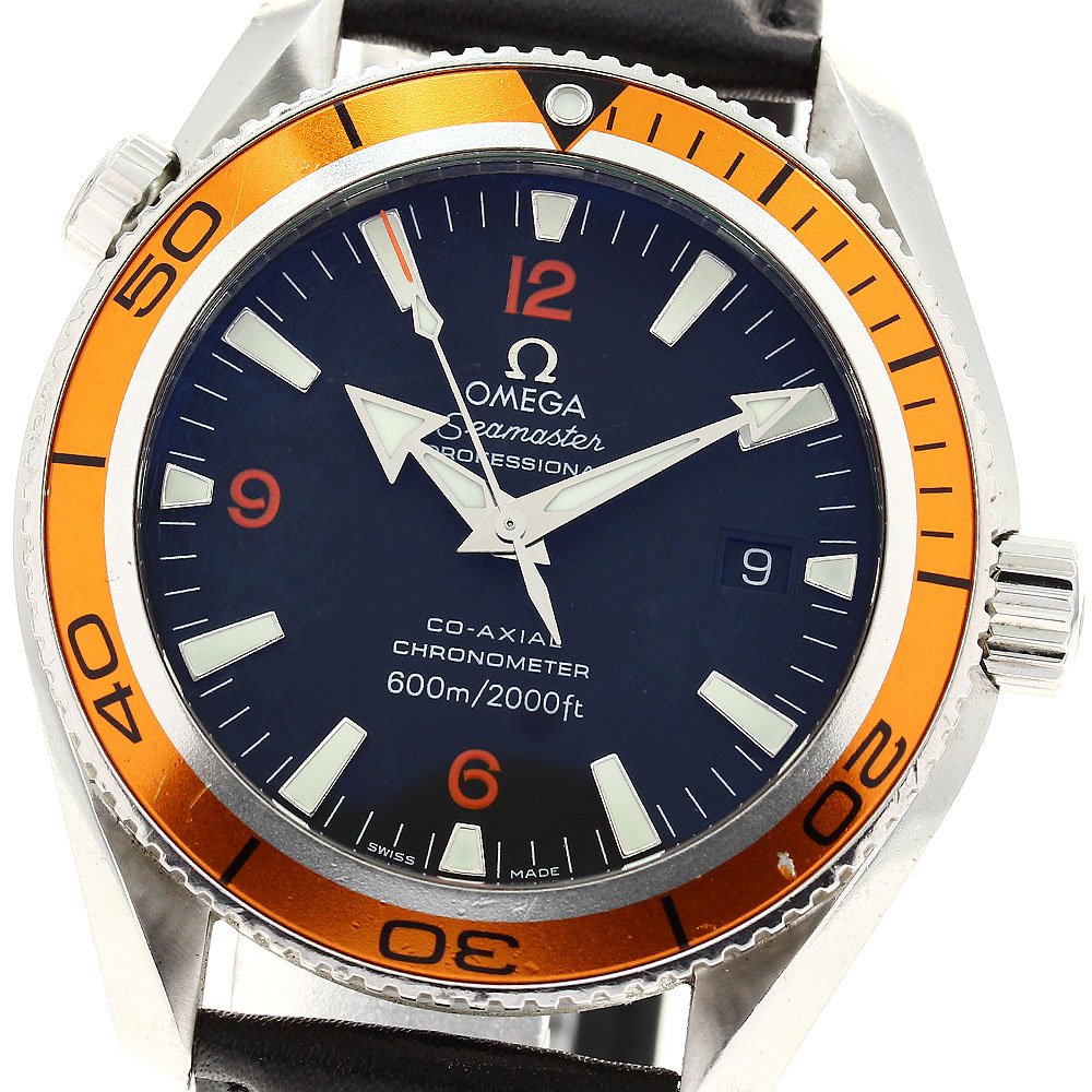【楽天市場】オメガ OMEGA 2909.50.38 シーマスター プラネットオーシャン コーアクシャル クロノメーター 自動巻き メンズ ...