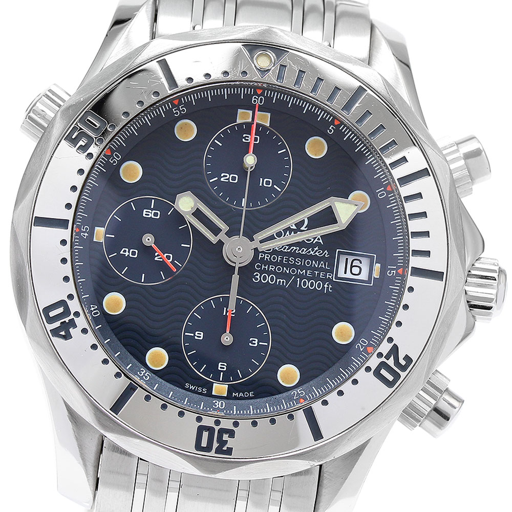 【楽天市場】オメガ OMEGA 2598.80 シーマスター300 デイト クロノグラフ 自動巻き メンズ _900010【中古】：CLOSER