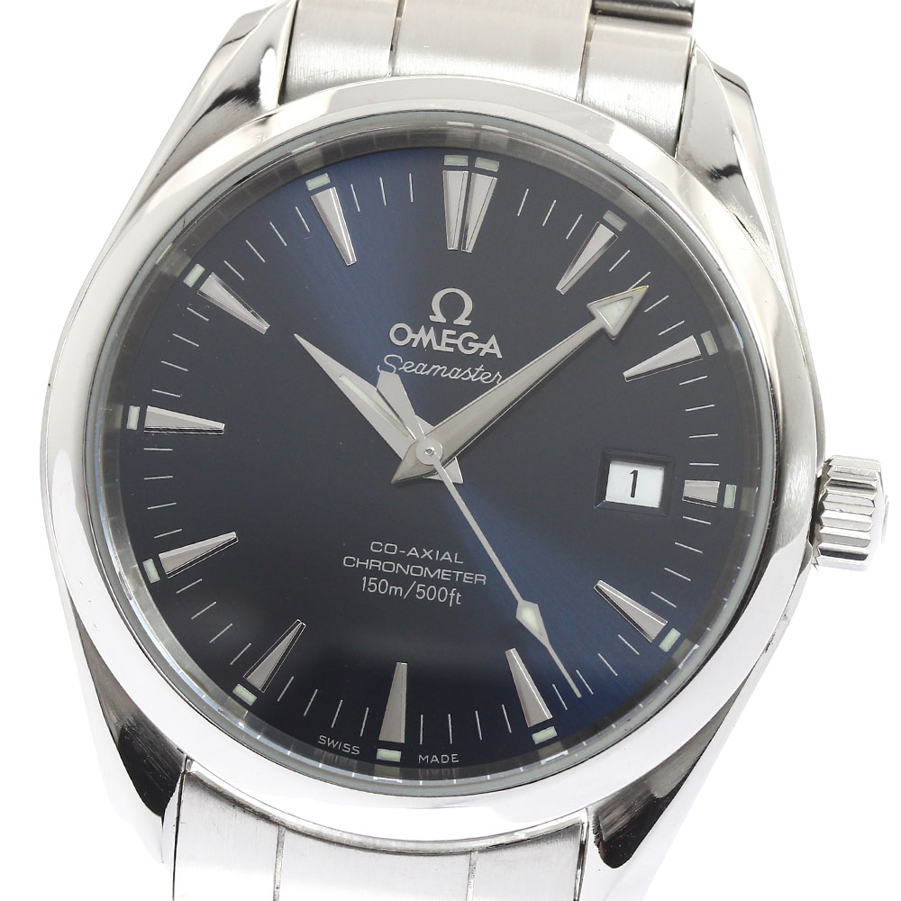 【楽天市場】オメガ OMEGA 2503.80 シーマスター アクアテラ デイト 自動巻き メンズ _906379【中古】：CLOSER