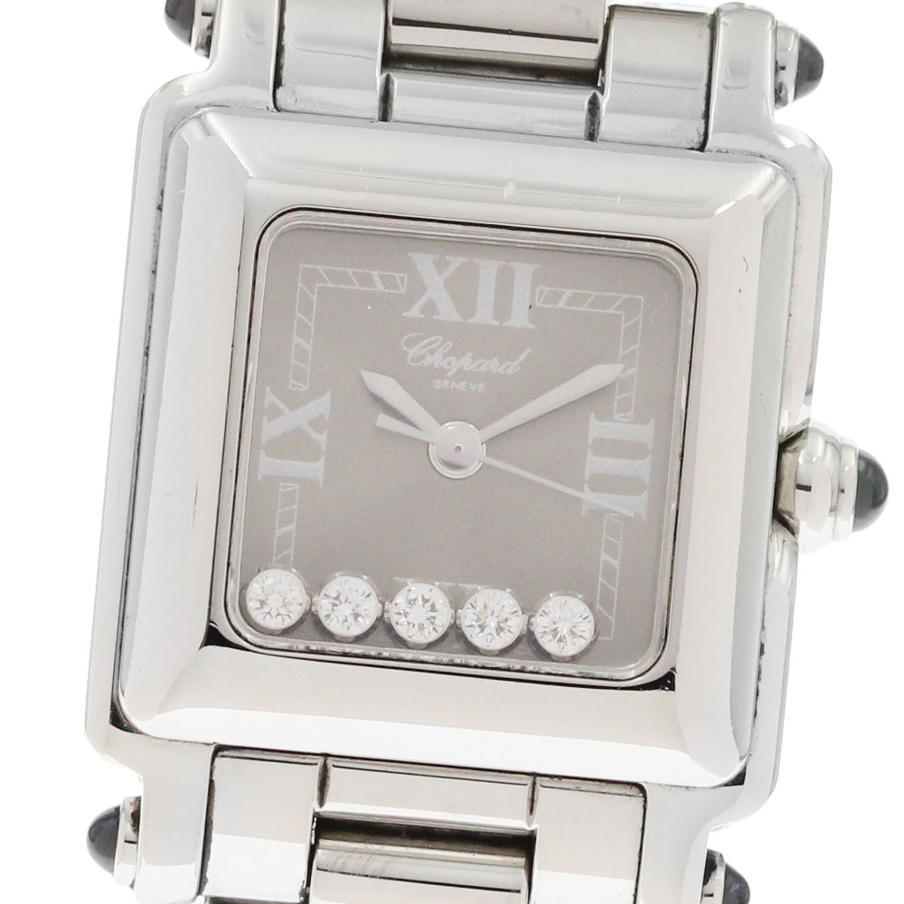 【楽天市場】ショパール Chopard 27/8893-23 ハッピースポーツ 5ダイヤ クォーツ レディース 箱付き_872542【中古】：CLOSER