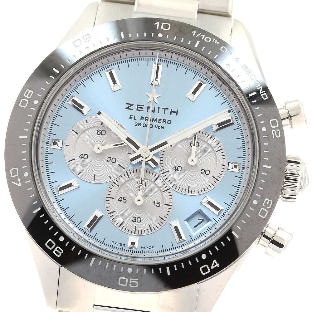 【楽天市場】ゼニス ZENITH 03.3106.3600/55.M3100 クロノマスター スポーツ YOSHIDA SPECIAL ...