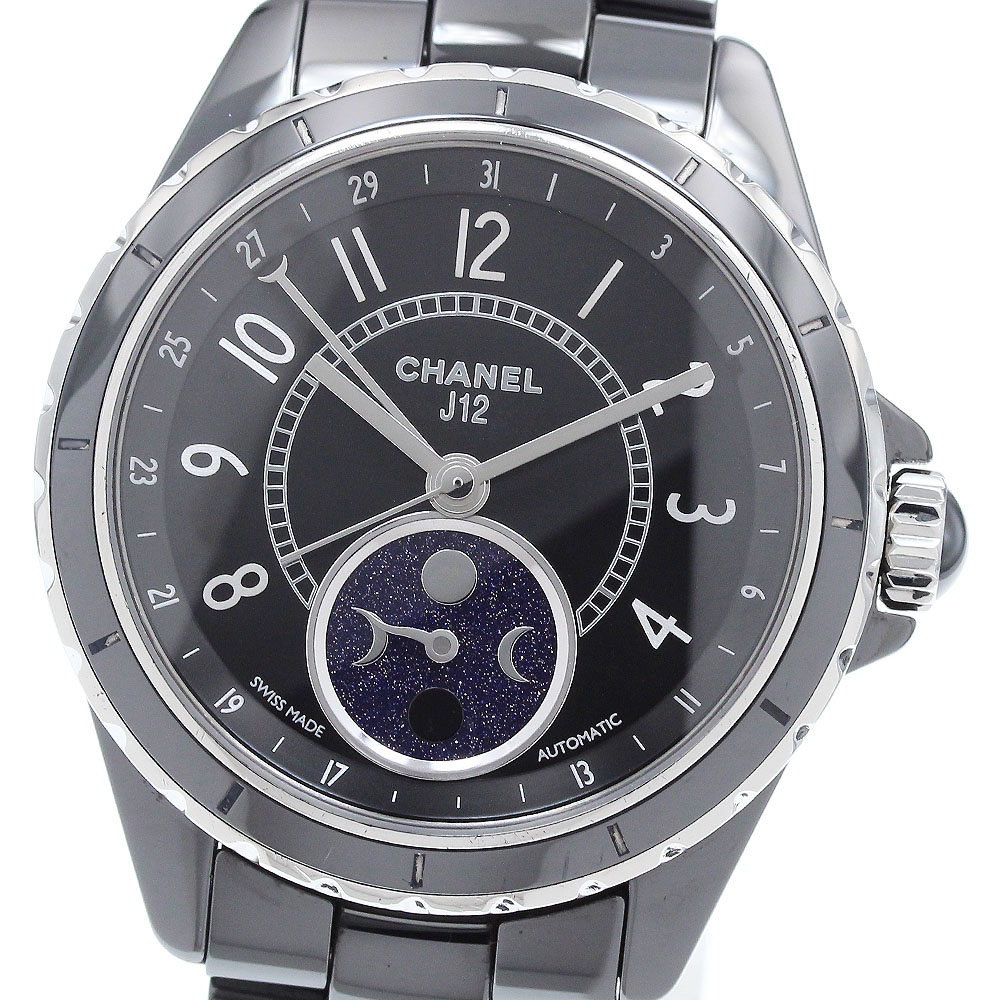 【楽天市場】シャネル CHANEL H3406 J12 ファーズドゥリュヌ ムーンフェイズ 自動巻き メンズ 保証書付き_913249【中古 ...