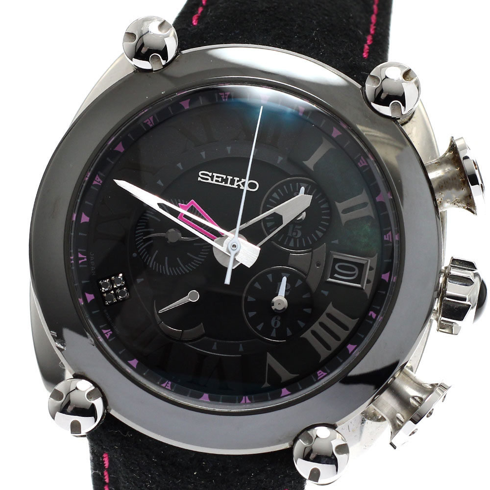 【楽天市場】セイコー SEIKO SBLA107/5R86-0AP0 ガランテ ショップ限定モデル スプリングドライブ メンズ 良品 ...
