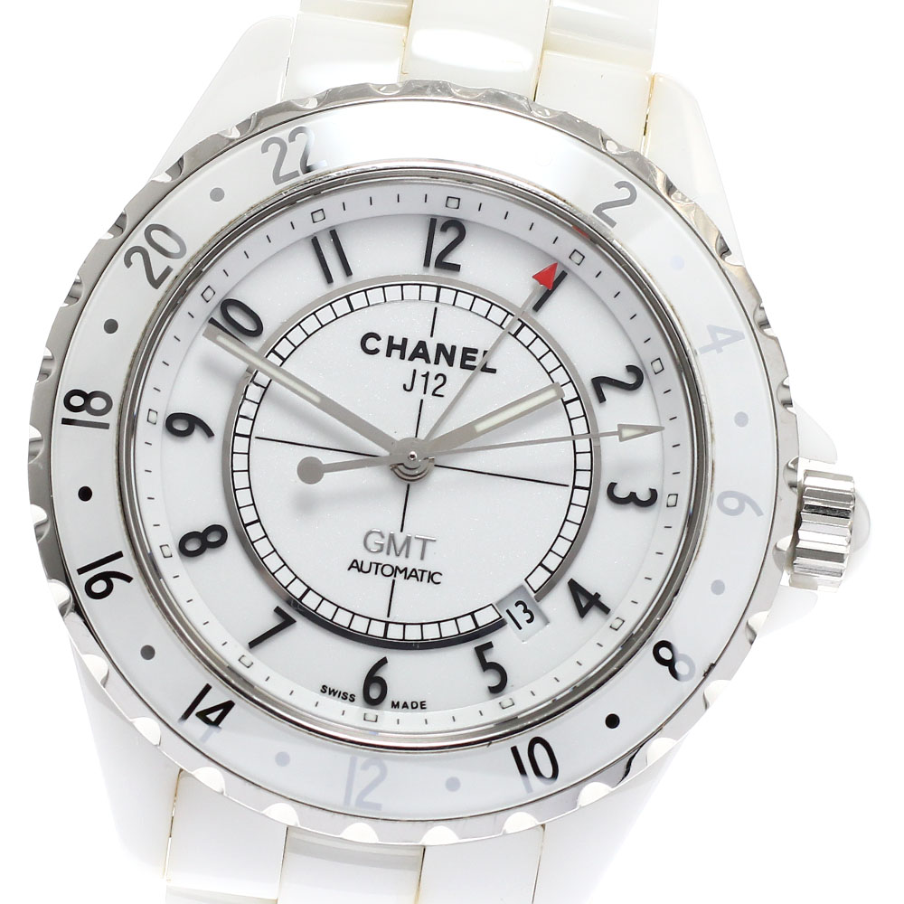 【楽天市場】シャネル CHANEL H2126 J12 GMT デイト 自動巻き メンズ 保証書付き_922472【中古】：CLOSER