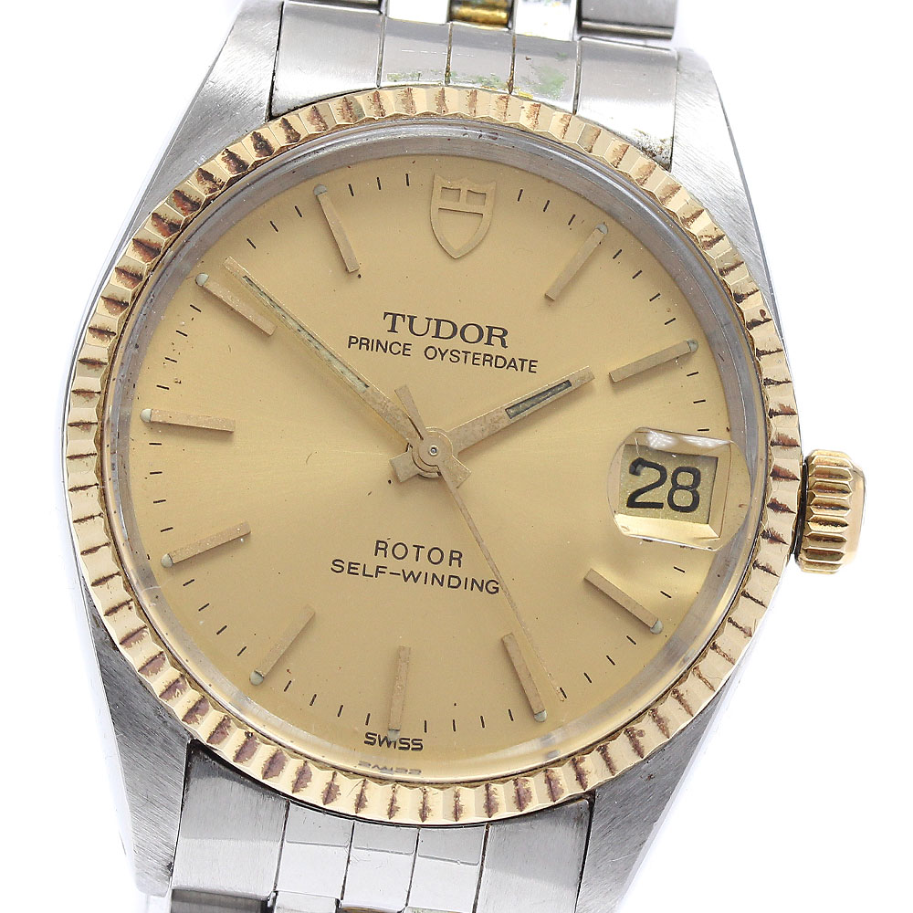 【楽天市場】ジャンク チュードル TUDOR 75403N プリンスオイスターデイト Cal.2824-2 YGベゼル 自動巻き ボーイズ ...