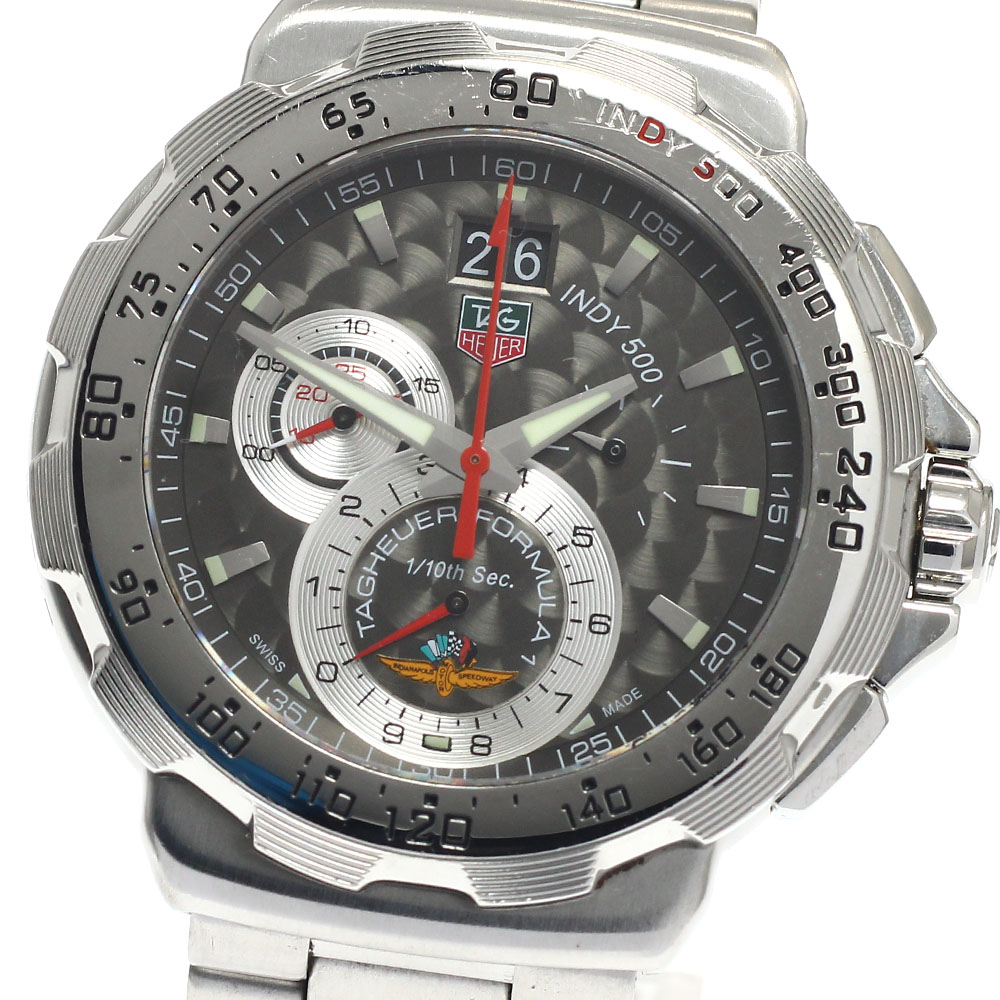 【楽天市場】タグホイヤー TAG HEUER CAH101A フォーミュラ1 インディ500 クロノグラフ クォーツ メンズ _947414 ...