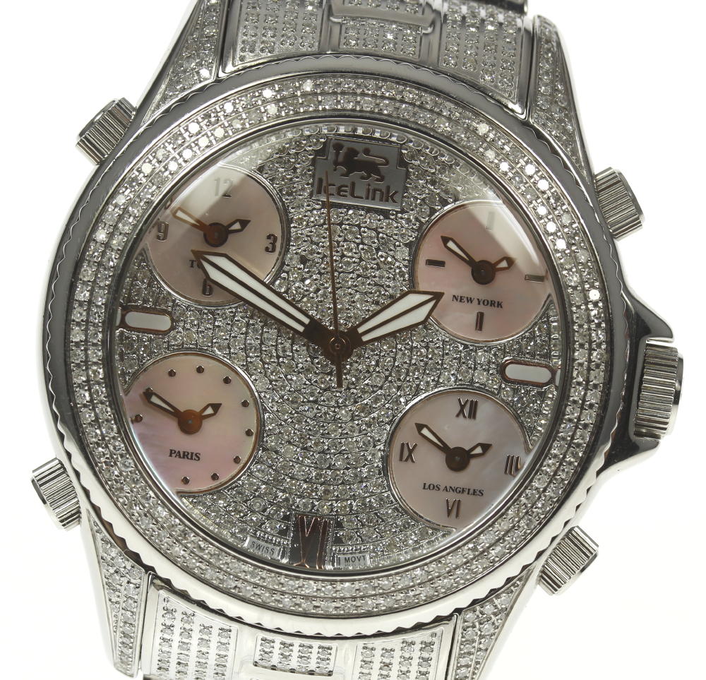 46％割引ホワイト系消費税無し Ice Link IceLink ダイヤモンド 新品展示品 アイスリンク ブレスレット アクセサリーホワイト系 ...