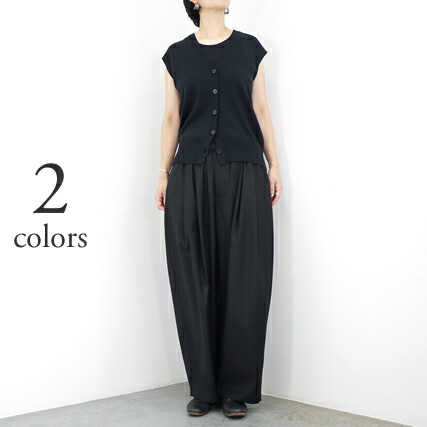 【楽天市場】【SALE 40％OFF】mizuiro-ind. ミズイロインドVネック ベスト [3-220022] レディース ...