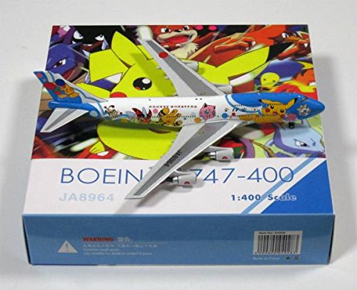 【楽天市場】Phoenix 全日空 ポケモンジェット1999 B747 JA8964 1/400 バンプレスト 新品：クロソイド屋 楽天市場店