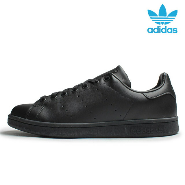 【楽天市場】【SALEプライス】アディダス オリジナルス adidas STAN SMITH スタンスミス M20327 ブラック BLACK ...
