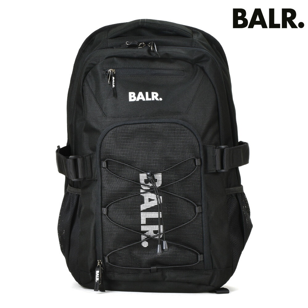 【楽天市場】ボーラー バックパック メンズ レディース リュック バッグ ブラック 黒 BALR. TRAVEL POLYESTER ...