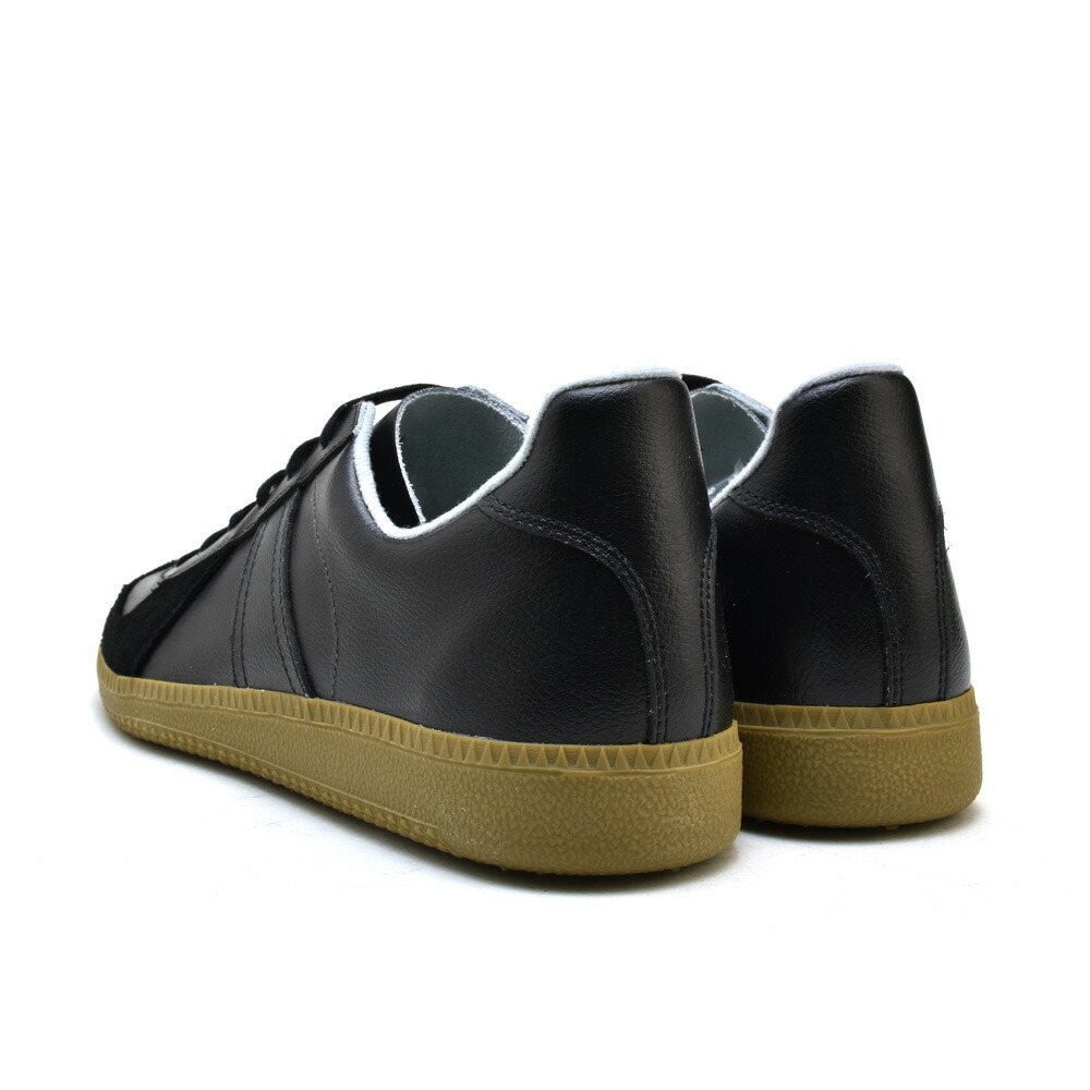 【楽天市場】ジャーマントレーナー ブラック 黒 GERMAN TRAINER 1183 BLACK ドイツ軍 トレーニングシューズ スニーカー ...