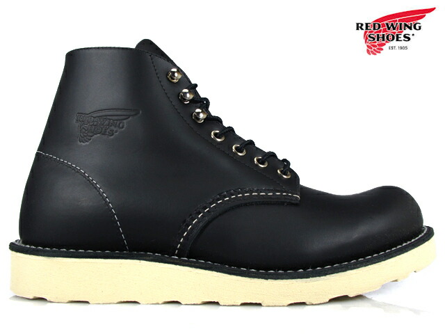 【楽天市場】レッドウィング REDWING 8165 6INCH ROUND TOE BOOT ブラック クローム アイリッシュセッター ...