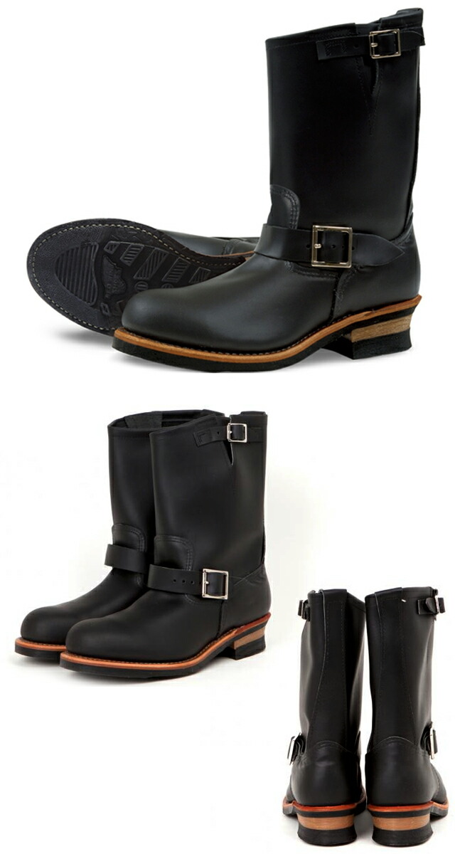【楽天市場】レッドウィング red wing 2268 ブラック クローム エンジニアブーツ ワークブーツ レッド・ウイング 11 ...