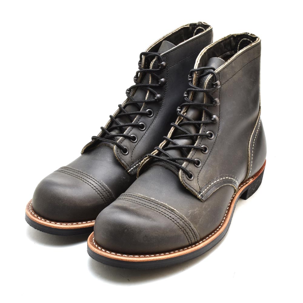 【楽天市場】レッドウィング RED WING IRON RANGER VIBRAM 8086 アイアンレンジ Dワイズ ビブラムソール ...