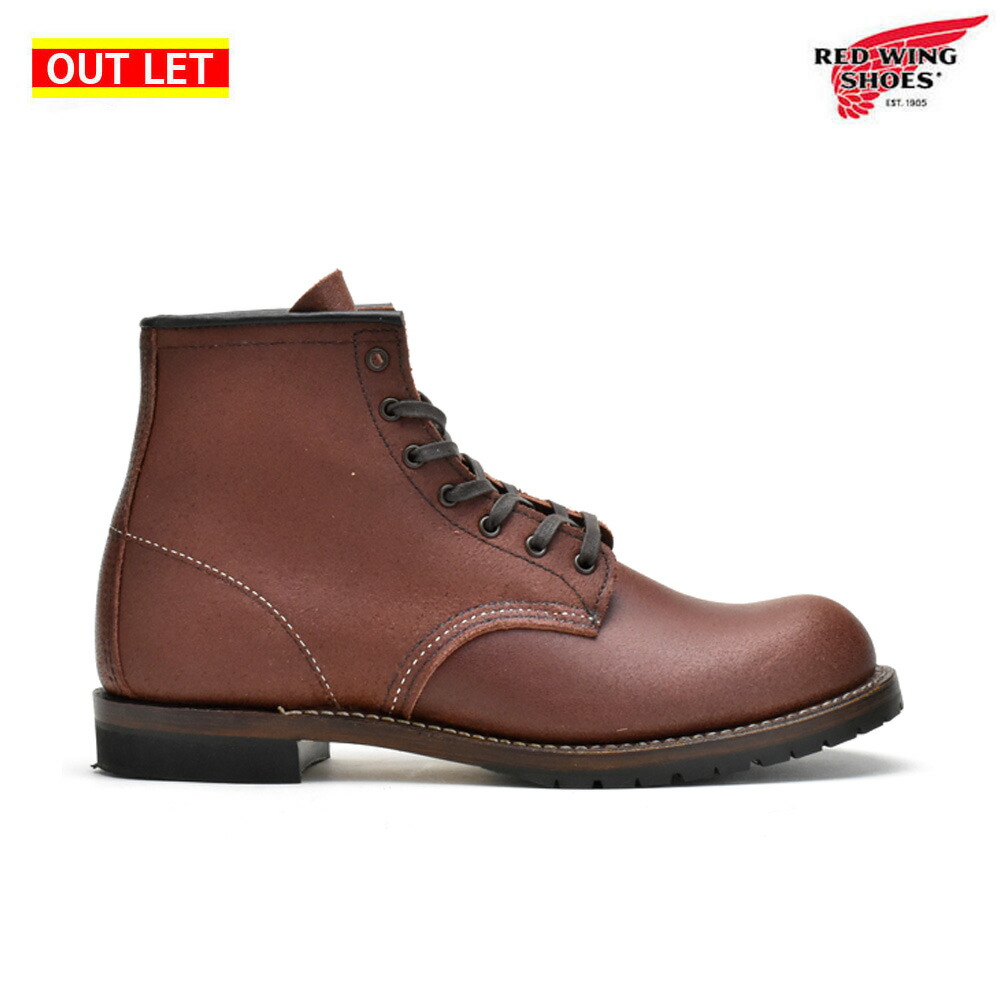 【楽天市場】【アウトレット】【左足外側に線傷あり】【返品・交換不可】レッドウィング RED WING 9033 BECKMAN ROUND ...