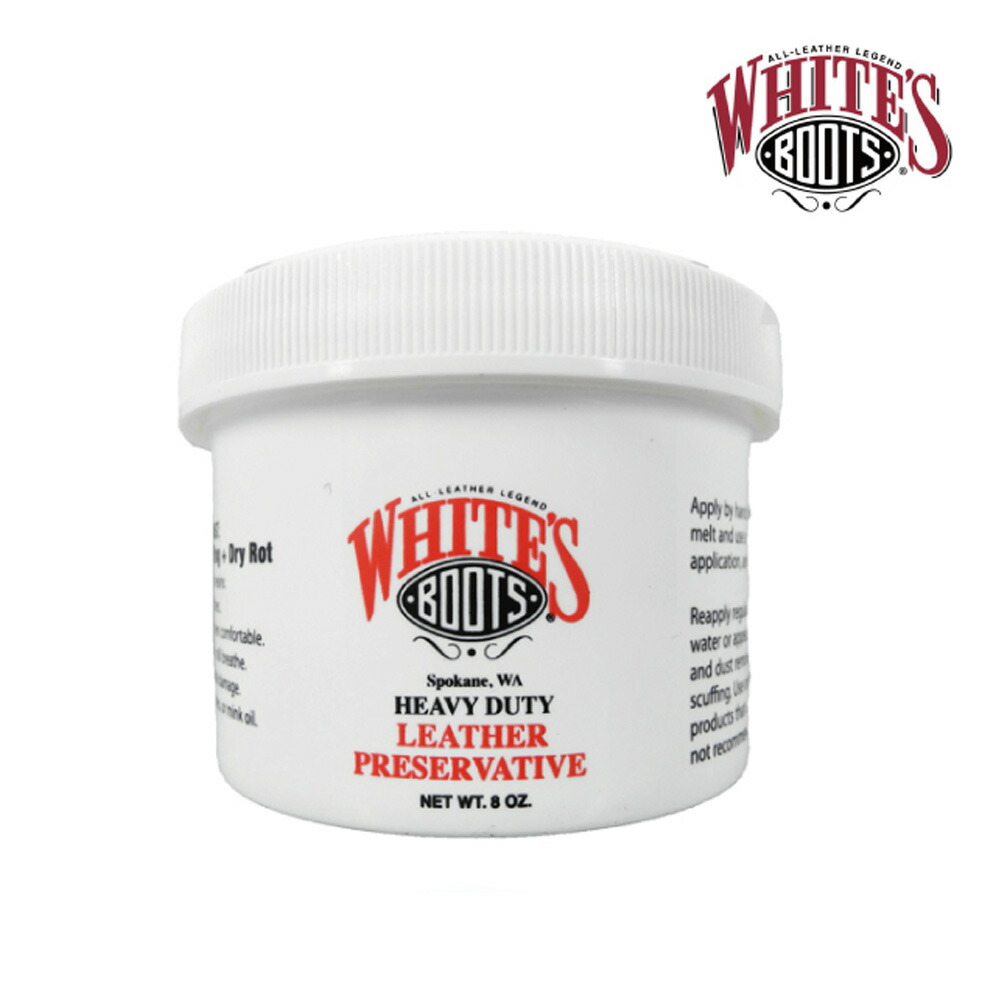 【楽天市場】ホワイツ White's Boots Preservative Oil 純正固形ブーツオイル WHITE'S BOOTS ...