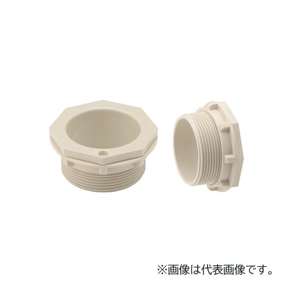 【楽天市場】未来工業 【PBZ-19J(50個入)】ベージュ 通線ブッシング (ケーブル引き出し用保護ブッシング) 適合ノック径φ19 ...
