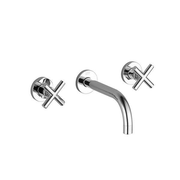 【楽天市場】リラインス 【36712892-00(190mm)+3570097090(埋込部)】壁埋込型2バルブ洗面用混合栓 ドンブラハ ...