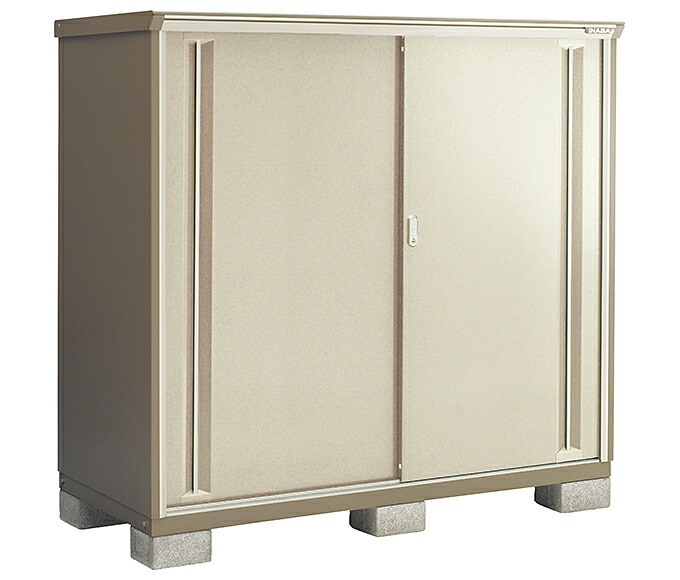 【楽天市場】###u.イナバ物置/稲葉製作所【KMW-179D】NG ノーブルグレージュ KMW 小型物置 ナイソーシスター 全面棚タイプ 基礎ブロック別途 注2週：家電と住設のイークローバー