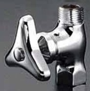 【楽天市場】《あす楽》 15時迄出荷OK！KVK 水栓金具【K31-P4】ストレート形止水栓(本体ナットなし・固定こま)：家電と住設のイークローバー