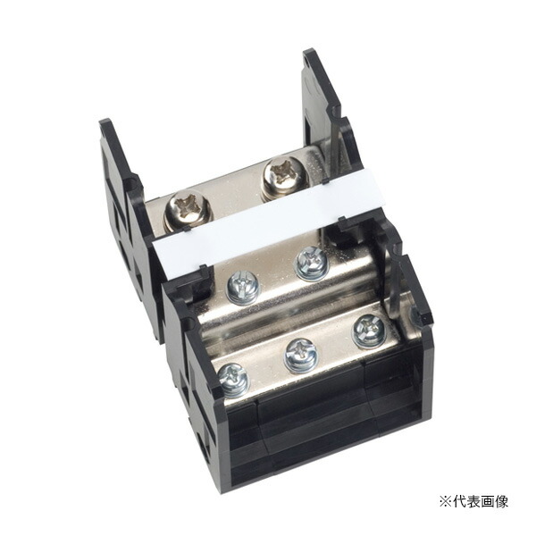 【楽天市場】Яパトライト/春日電機 【TQB60D03】大容量組端子台 TQBシリーズ(分岐用端子台) TQB60D 90A M6 極数3 ...