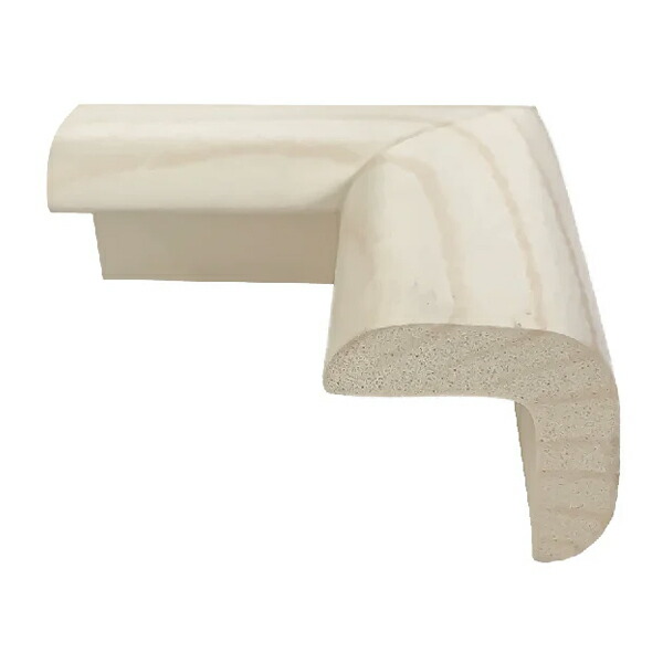 【楽天市場】####∂カーボーイ 【AC-204】木目ホワイト 安心クッション コーナー用 細：家電と住設のイークローバー