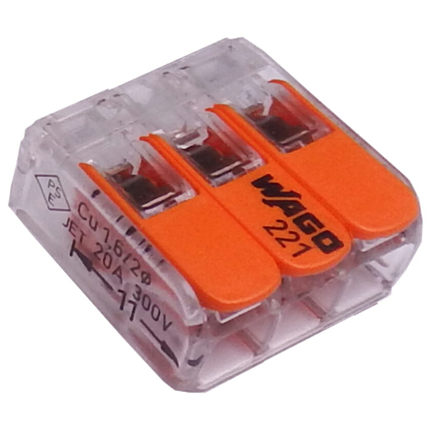 【楽天市場】Яジャッピー/JAPPY【WFR-3BP-JP 8個】ワンタッチコネクタ クリアタイプ：クローバー資材館