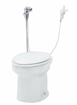 【楽天市場】###ネポン 簡易水洗便器【ATW-709BG】ホワイト プリティーナ レギュラーサイズ 便座無 線上ガン・紙巻器付 フラッシュバルブ オートフラッパー方式〔GD〕：クローバー資材館