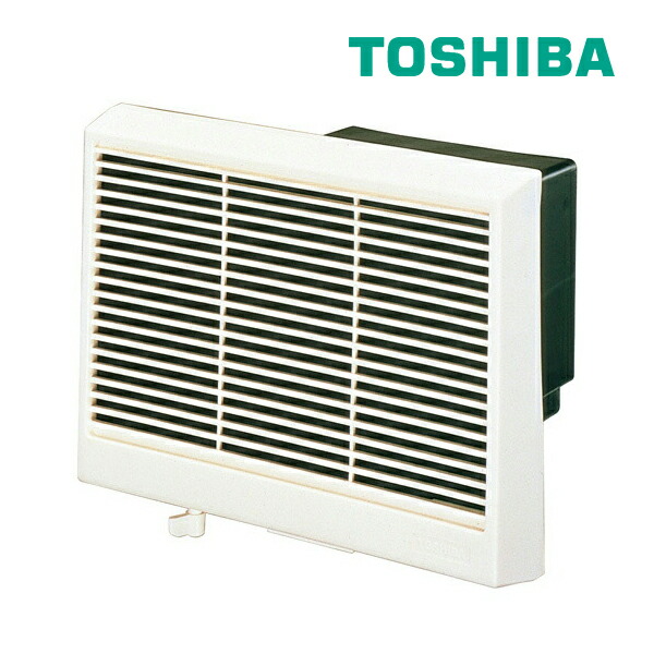 【楽天市場】《在庫あり》 15時迄出荷OK！東芝(日本キヤリア) 換気扇【VFB-13A】浴室用換気扇 強制排気・自然給気可能タイプ：クローバー資材館