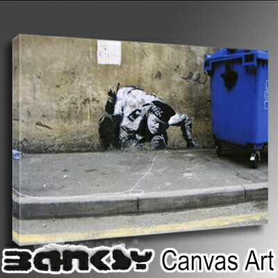 【楽天市場】バンクシー 壁掛け アート アートパネル アートフレーム BANKSY CANVAS ART バンクシー " Cop Coke ...