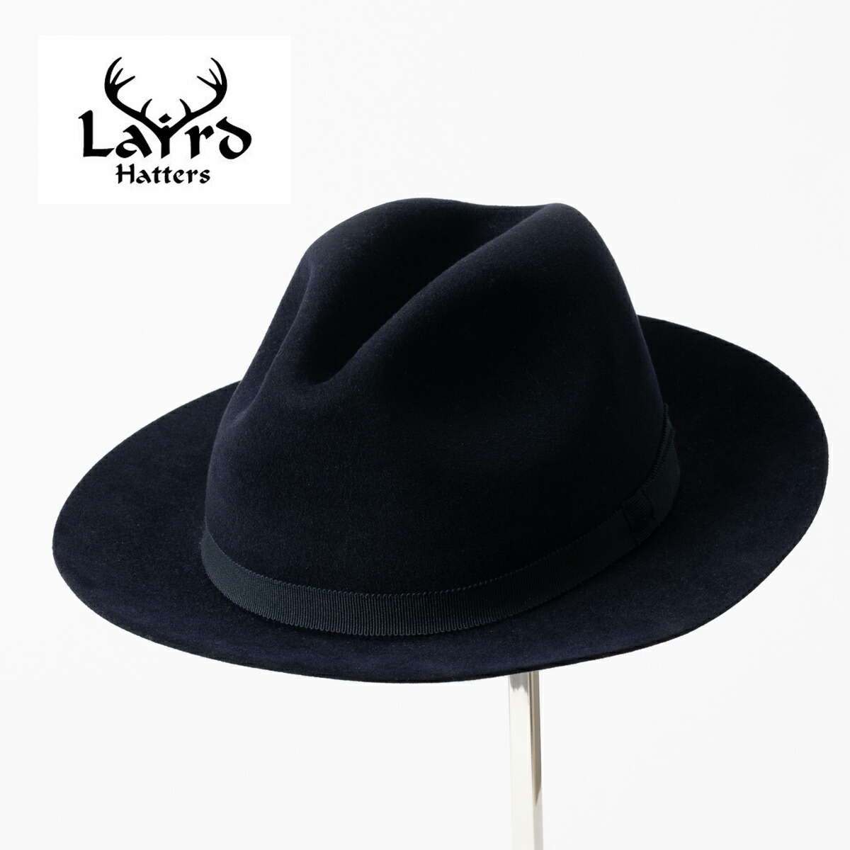 【楽天市場】Laird Hatters メンズ フェドラハット ラビットウール 英国製 Signature Furfelt フェルトハット ...