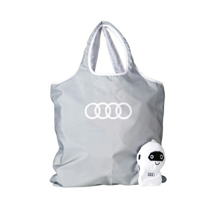 【楽天市場】アウディ Audi エコバッグ グレー：クラブウィナーズ
