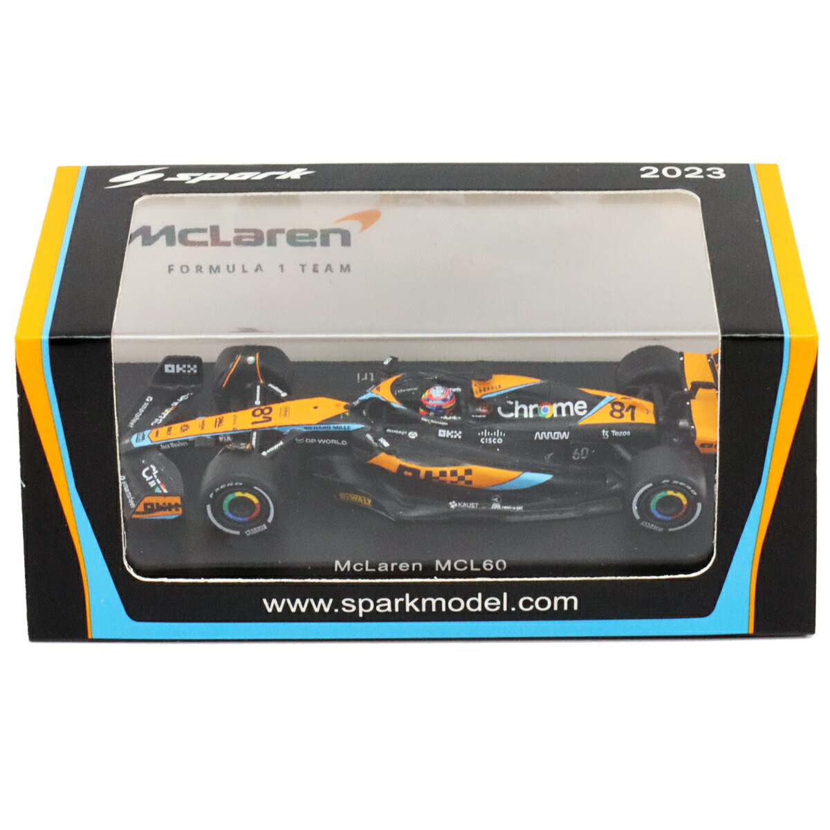 【楽天市場】スパーク 1/64 マクラーレン MCL60 #81 オスカー ピアストリ 2023 Y292：クラブウィナーズ