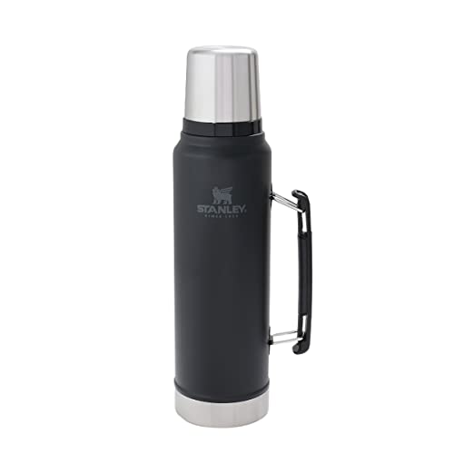 【楽天市場】【クーポン配布中】 スタンレー(Stanley) 水筒 クラシック 真空ボトル 1L 保温 保冷 マットブラック ...