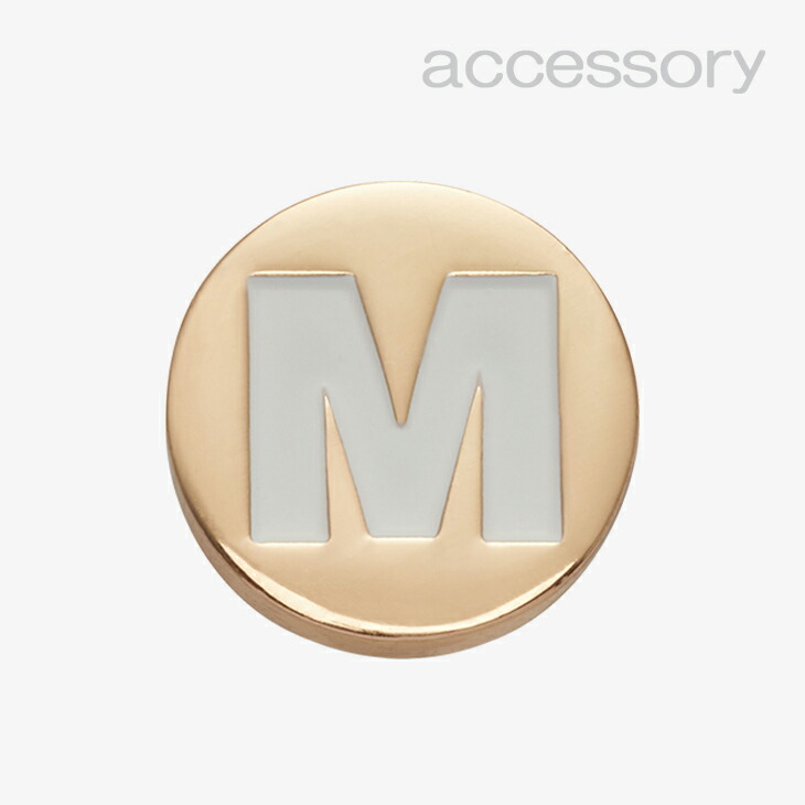 【楽天市場】シューズ アクセサリー 《チャーム》ゴールド レター M// JIBBITZ/Gold Letter M：clustic-R