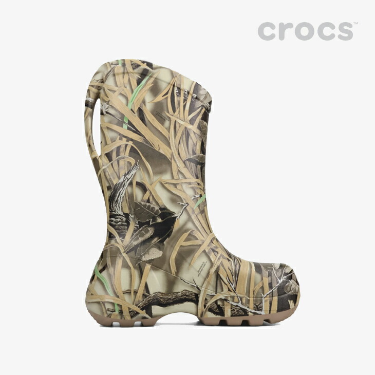 【楽天市場】クロックス サンダル 《Ux》 Crocs Hydra Boot Real Tree クロックス ハイドラ ブーツリアルツリー ...