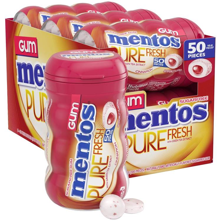 楽天市場】メントス ビタミンガム ベリー 45 個入りボトル 6 本 Mentos