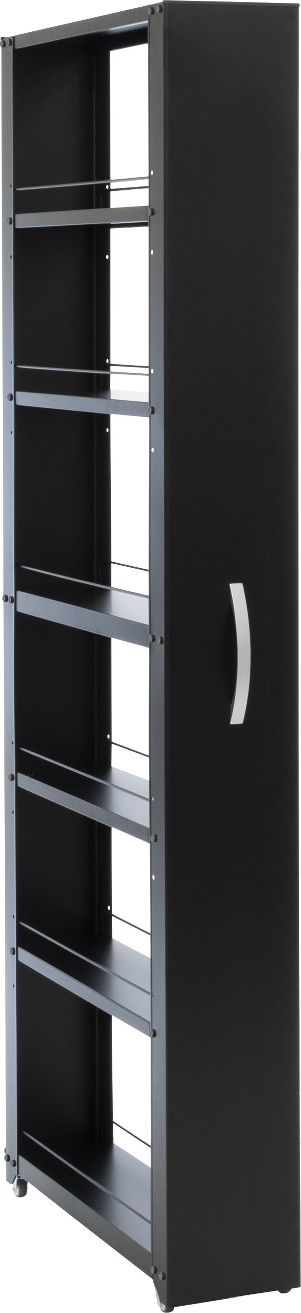 【楽天市場】【10倍ポイント実施中】トールワゴン ハイタイプ 幅20cm NWH-200K 黒：くらしの収納館