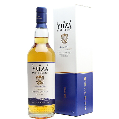 【楽天市場】YUZA ブレンデッド ジャパニーズウイスキー シグネチャー・ブレンド 700ml 48.0% 遊佐蒸溜所 YUZA ...