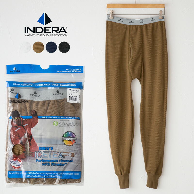 【楽天市場】インデラミルズ アイステックス パフォーマンス サーマル パンツ 286DR ICETEX PERFORMANCE ...