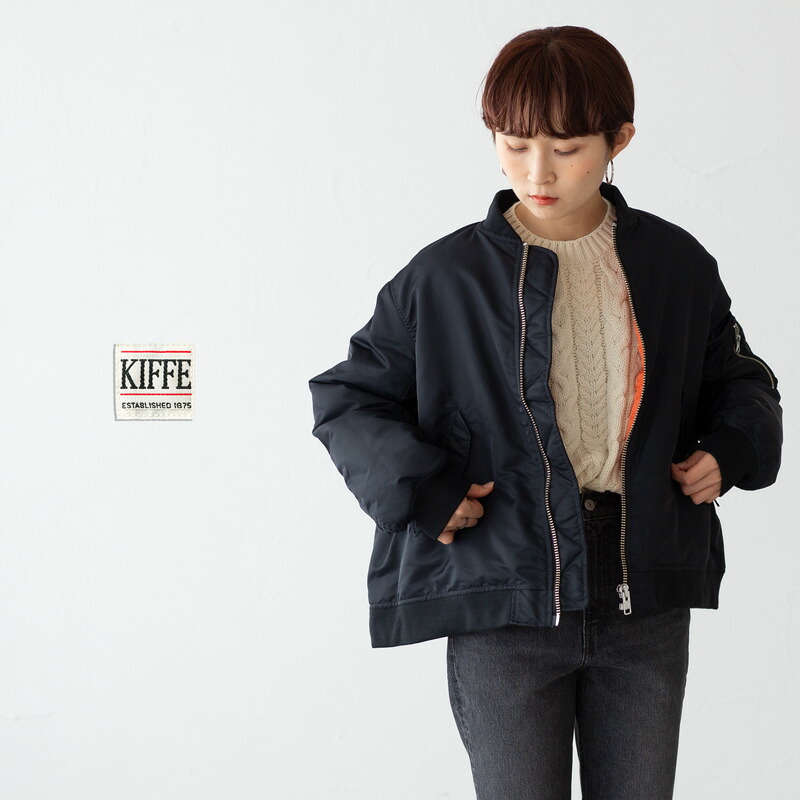 【楽天市場】キッフェ レディース フレア FLAIR MA-1 KIFFE KF232NQ25032 ジャケット：ココチヤ