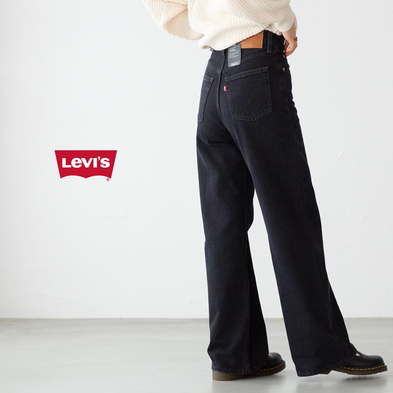 【楽天市場】リーバイス リブケージ ハイウエスト ブラック Levi's A60810001 レディース ジーンズ：ココチヤ